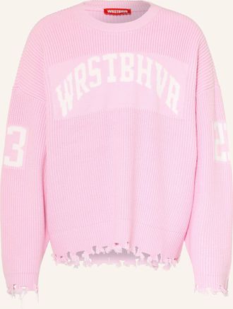Worst Behavior Wrstbhvr Pullover Tove pink