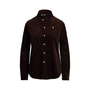 Polo Ralph Lauren Femme, Blouses et Chemises, Brun, Taille: 46 FR Woven Shirt