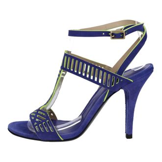 Fabi Femme, Chaussures, Bleu, Taille: 36 1/2 EU Sandales en daim