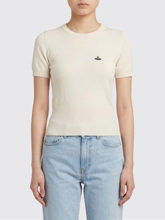 Vivienne Westwood T-Shirt VIVIENNE WESTWOOD Femme couleur Jaune Cr&egrave;me