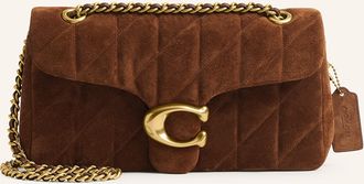 Coach Schultertasche Tabby braun