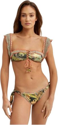 Del Maar Femme, Maillots de bain, Multicolore, Taille: 36 FR Akal Bikini Top