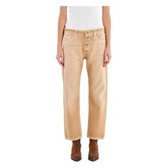 Vicolo Cropped Jeans - - Jeans - Damen - Braun - XS
