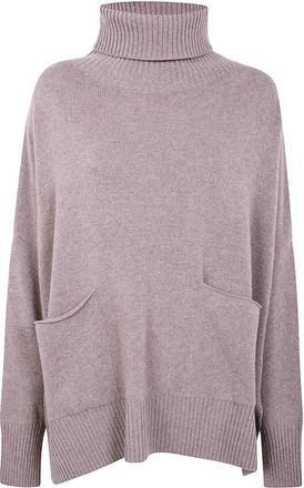 Maryya Pull Col Roul&eacute; - Marron