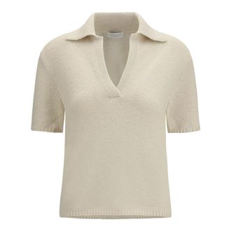 Gabriela Hearst Sohan Kaschmir-Polo - - Knitwear - Damen - Wei&szlig; - S
