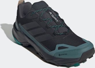 ADIDAS TERREX Wanderschuh ADIDAS TERREX TERREX SKYCHASER AX5 GORE-TEX, Herren, Gr. 41, core schwarz, carbon, pure teal, Synthetik, Textil, Schuhe Wanderschuh, wasse