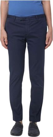 Pantaloni Torino Stretch Cotton Chino Hose - - Trousers - Herren - Blau - L