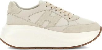 Hogan Femme, Chaussures, Beige, Taille: 37 EU H696 Baskets