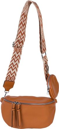styleBREAKER Umh&auml;ngetasche 2-Teiliges Set Halbmond Crossbody Bag