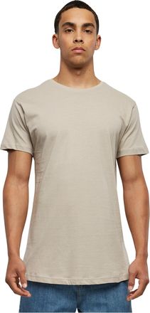 Urban Classics Herren Shaped Long Tee T-Shirt, Grau (cloud), M