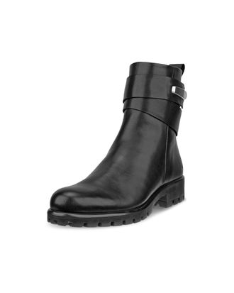 Ecco Modtray Damen-Stiefelette mit Riemen, Schwarz, 38/38.5 EU