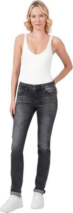 Miracle Of Denim M.O.D Damen Jeans Monika Slim Fit in Cold Black WI24-2045 (DE/NL/SE/PL, Bundweite & Schrittl&auml;nge, 27, 32, 1, Cold Black)