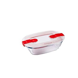 Pyrex Bocal Cook&Heat, verre, transparent, 17 x 10 x 6 cm - 0,4 litre, 1 pièce