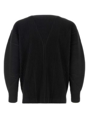 Homme Pliss&eacute; Issey Miyake Colors Cardigan - Black