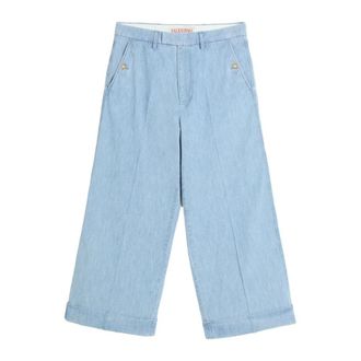 Valentino Garavani Weite Jeans mit weitem Bein - - Trousers - Herren - Blau - M