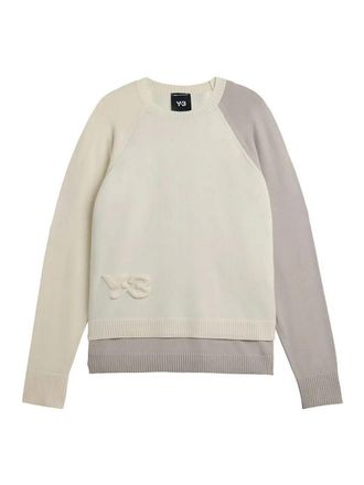 Yohji Yamamoto Pull Col Rond - Blanc