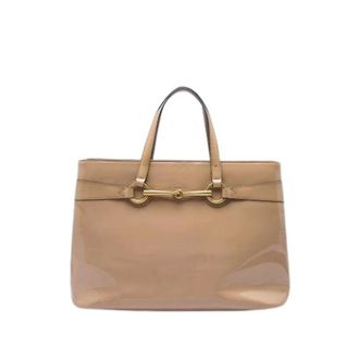 Gucci Pre-owned Bright Bit Satchel - Femme - Pre-owned - Beige - Taille: ONE Size