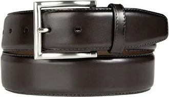 Lindenmann Herren G&uuml;rtel braun Glattleder