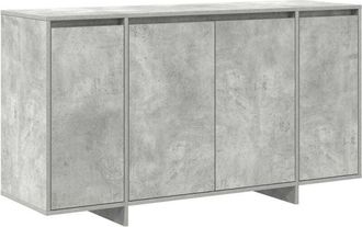 vidaXL Sideboard Betongrau 135 x 41 x 69 cm Holzwerkstoff vidaXL
