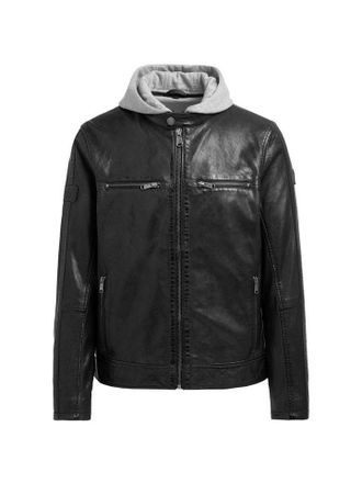 Camp David Lederjacke mit weichem Lammleder