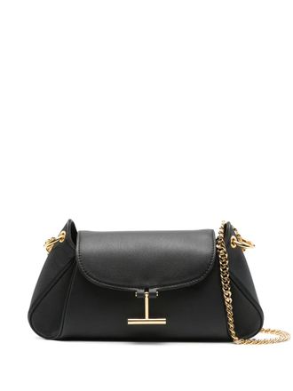 Tom Ford sac port&eacute; &eacute;paule en cuir - Noir