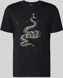 HUGO BOSS Regular Fit T-Shirt aus reiner Baumwolle Modell DISCORB