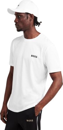 HUGO BOSS Competition T-Shirt f&uuml;r Herren, Rundhalsausschnitt (Wei&szlig;)