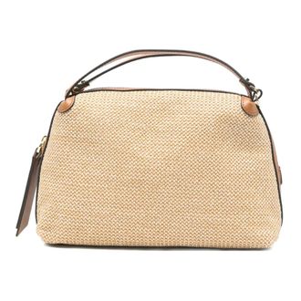 Gianni Chiarini Femme, Sacs, Beige, Taille: ONE Size Alifa Woven Tote Bag