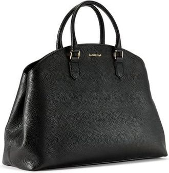 Saison 1865 Sac &agrave; main Hadrien en cuir grain&eacute;