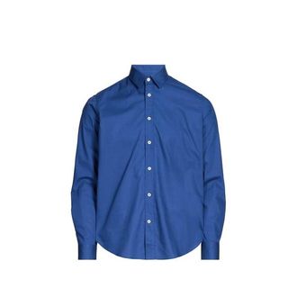 Au Printemps Paris Chemise unie à col classique en coton