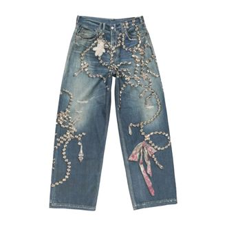 Acne Studios Femme, Jeans, Bleu, Taille: 40 FR Loose Fit Jeans 1981