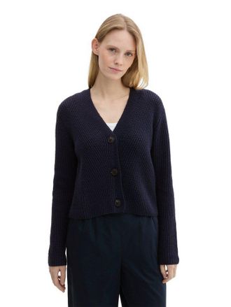 Tom Tailor Strickjacke mit Knopfleiste