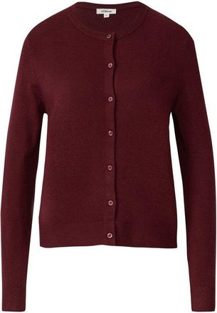 s.Oliver Cardigan Strickjacke Feinstrickcardigan aus Viskosemix