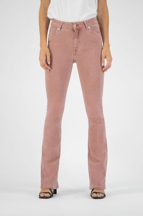 Mud Jeans Damen vegan Jeans Flared Hazen Terra Hellrot