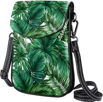 Generic Petit sac à bandoulière en cuir pour femme, sac à bandoulière avec bandoulière réglable, motif chats esthétiques, décontracté, pour le shopping, la ra