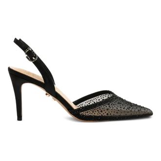 Twentyfourhaitch Femme, Chaussures, Noir, Taille: 36 EU Rabat Slingback
