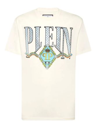 Philipp Plein t-shirt en coton - Blanc