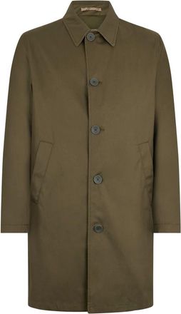 Herno Homme, Manteaux, Vert, Taille: L Manteau Coupe Droite