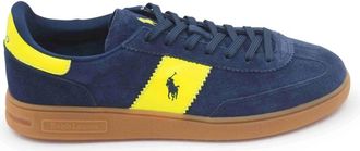 Polo Ralph Lauren Homme, Chaussures, Bleu, Taille: 45 EU Bedford Baskets