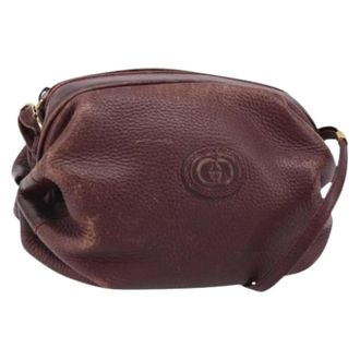 Gucci Sac Bandouli&egrave;re Vintage Pre-owned - Femme - Pre-owned - Rouge - Taille: ONE Size