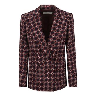 Dries Van Noten Damen, Jacken, Mehrfarbig, 2XSGröße