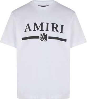 Amiri T-shirt logo en coton