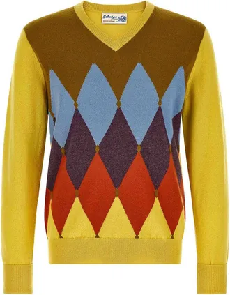 Ballantyne Pull Col Rond - Jaune