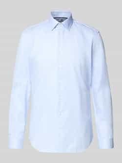 Jake*s Slim Fit Freizeithemd mit Kentkragen