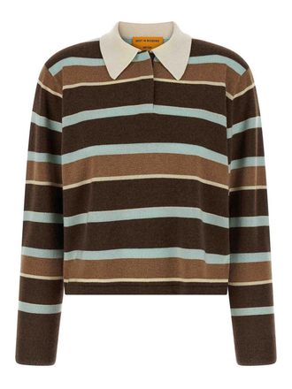Guest In Residence Pull Col Rond - Multicolore