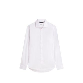Tommy Hilfiger Chemise droite en coton m&eacute;lang&eacute;