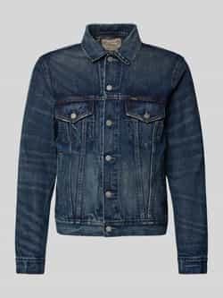 Polo Ralph Lauren Regular Fit Jeansjacke mit Umlegekragen Modell Icon