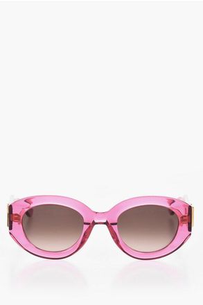 Emmanuelle Khanh Transparent Effect Oval Sunglasses size Unica