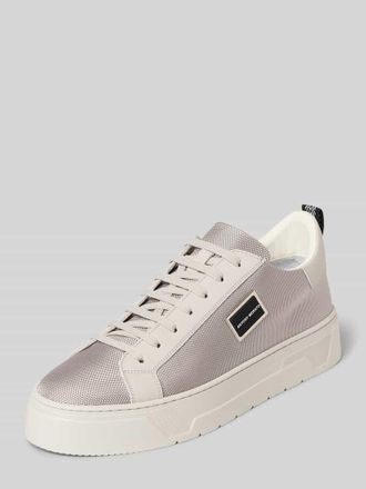 Antony Morato Sneaker aus Leder-Mix mit Logo-Detail