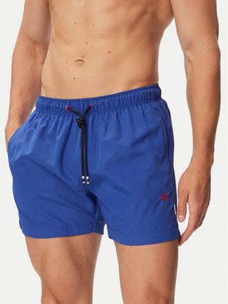 Beverly Hills Polo Club Badeshorts P-SS26M-UNION-0272 Blau Regular Fit